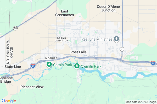 Service Area & Hours | Post Falls Gutter Covers
